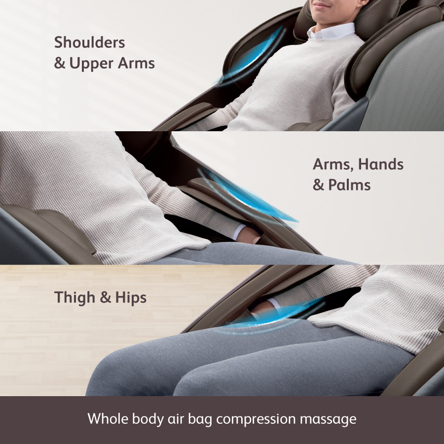 OSIM uDeluxe Max Shiatsu Full Body Massage Chair for full body relief